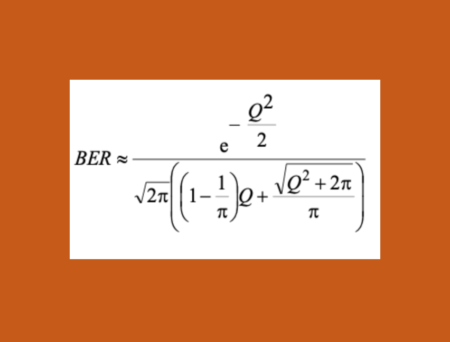 BER and Q relation – MapYourTech