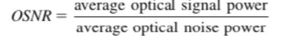 OSNR: What does this mean;Why do we need and How to take care of it?
