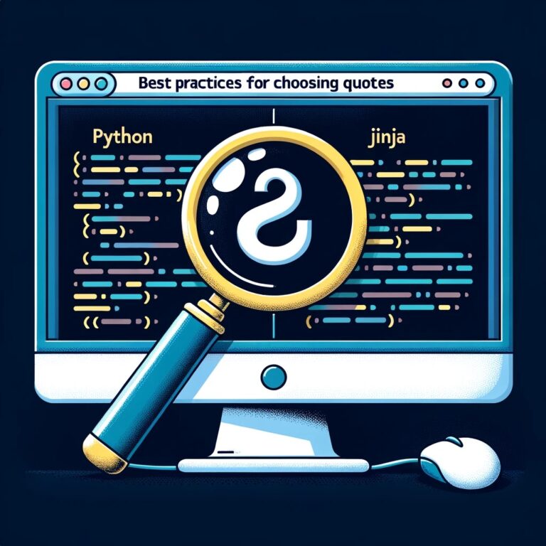 Best Practices for Choosing Quotes in Python and Jinja – MapYourTech